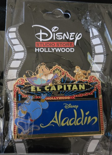Disney Studio Store Hollywood Aladdin Jasmine Genie Abu El Capitan ...