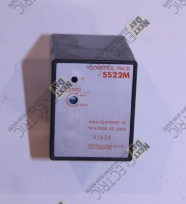 Oriental Motor, SS22M, Speed Control Pack Relay Controller no box | eBay
