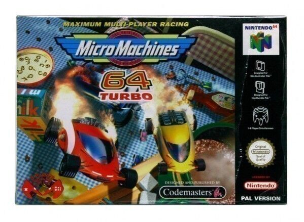 Micro Machines 64 Turbo (Nintendo 64, 1999) for sale online | eBay UK
