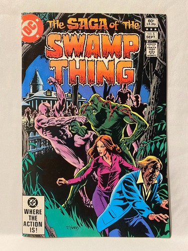 Swamp Thing DC Comics Vol. 1, #5 September 1982 Comic Book | eBay