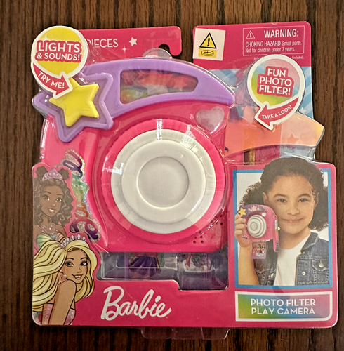 Barbie Photo Filter Play/Fun Camera Lights&Sounds 5pc Children Kids Toy ...