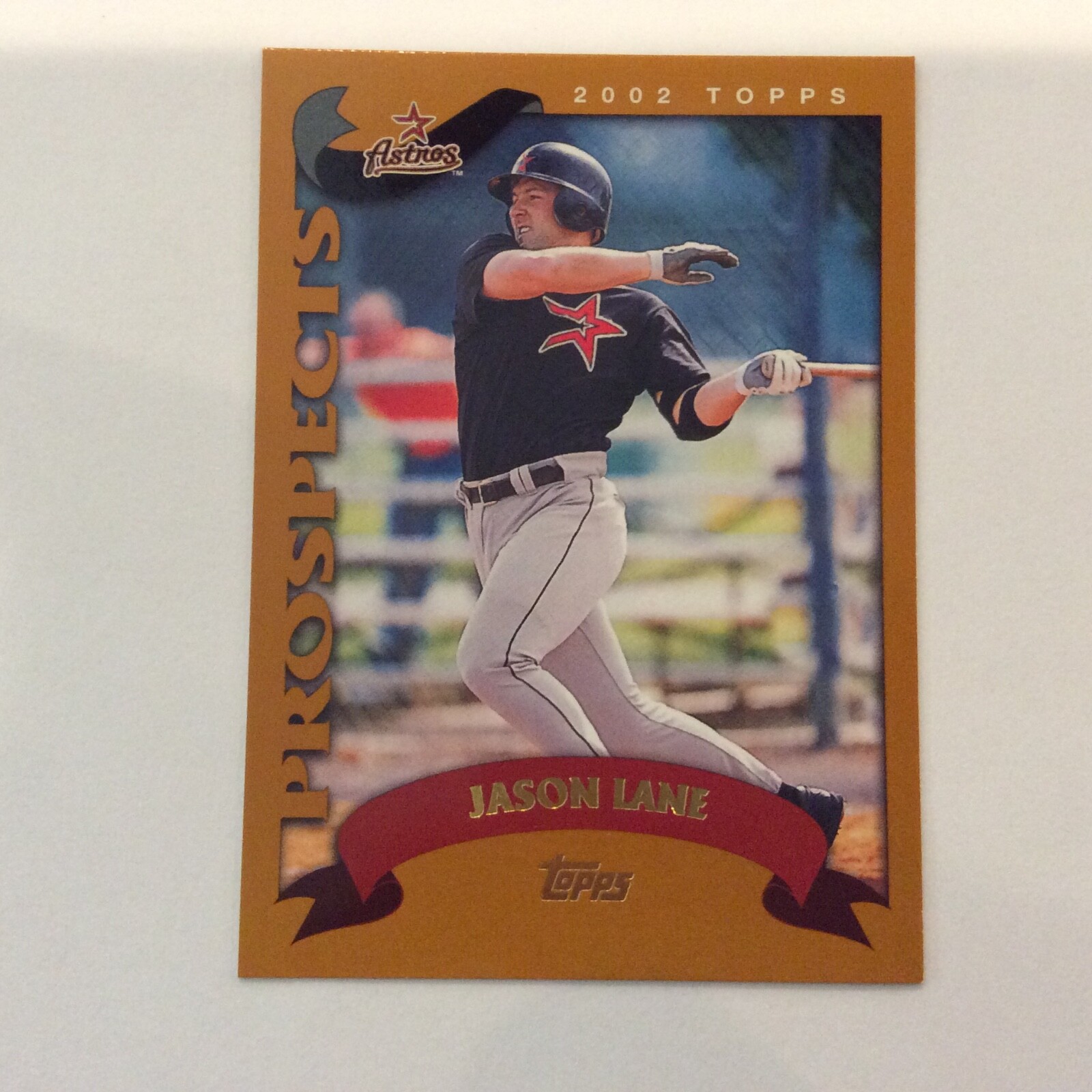 2002 Topps #307 Jason Lane Prospects Houston Astros | eBay