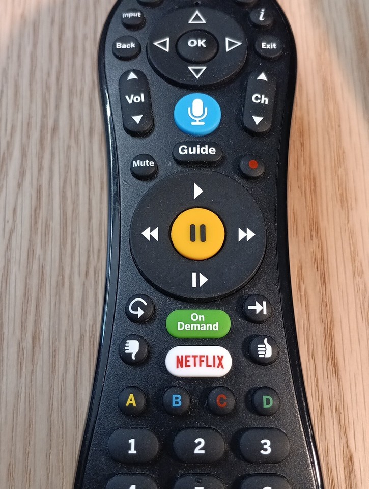 4 Lot Tivo VOX Voice Operated TV Remote Control Replacement Xtream ...