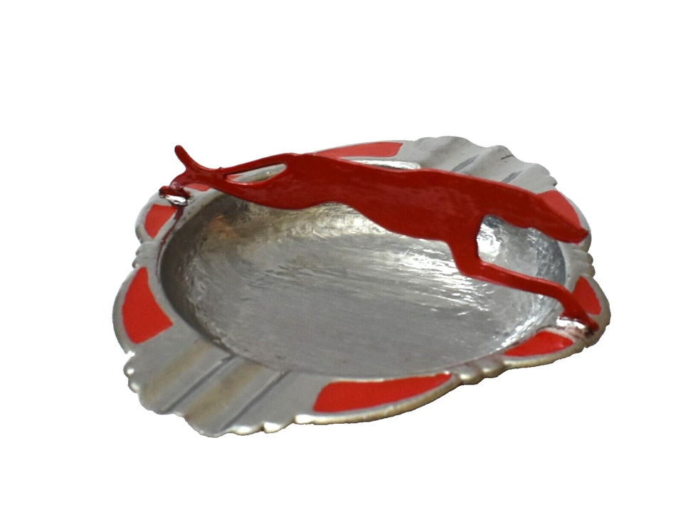 Art Deco Greyhound Bus Line Ashtray Antique Ryson U.S.A. Handled | eBay