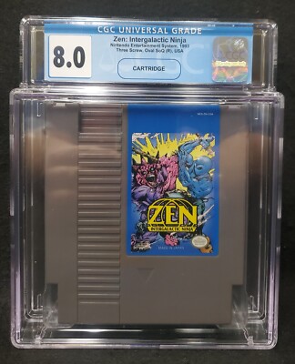 Nintendo Nes Zen: The Intergalactic Ninja CGC Graded 8.0 Excellent | eBay