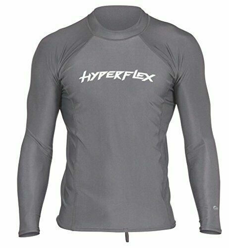 Hyperflex Long Sleeve Rash Guard Lycra Shirt Wetsuit with Base Layer 749819601670 | eBay