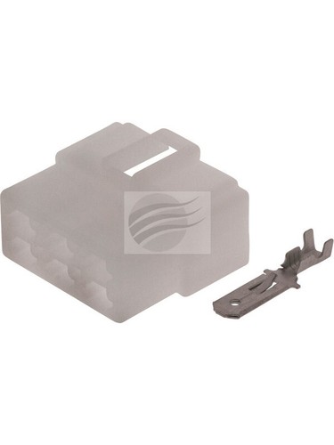 Jaylec Pack 10 Qc Connector Housing w/ Terminals Male 6 Way w/ Locking ...