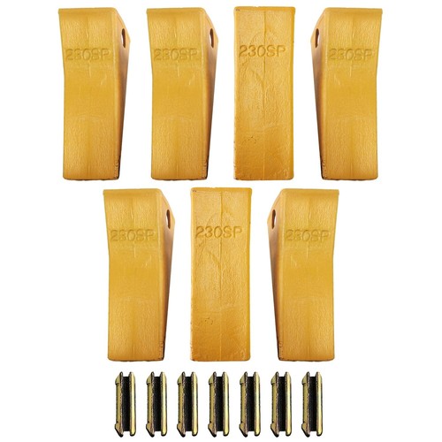 230SP Forged Backhoe Bucket Teeth & TF23P Flexpins for 23 230 ...