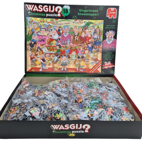 Wasgij Christmas 18 Jigsaw Puzzle. 2 x 1000pc Jigsaws in Original Box ...