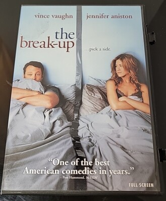 The Break-Up w/Vince Vaughn & Jennifer Aniston - DVD, 2006 Full Frame ...