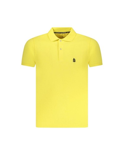 Marina Yachting Short Sleeve Polo Shirt Men Yellow | eBay