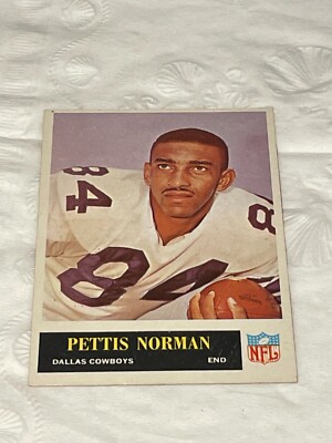 1965 Philadelphia Football Pettis Norman #51 NM-MT Dallas Cowboys | eBay