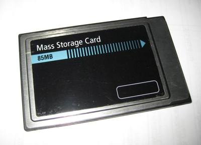SanDisk 85MB PCMCIA Flash Disk ATA Mass Storage PC Card SDP3A-85 | eBay