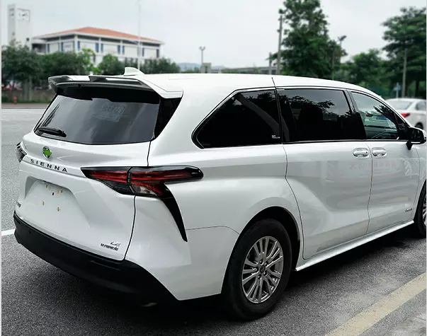 Rear Spoiler Fits Toyota Sienna 2021-2024 2025 Pearl White Tail Wind ...