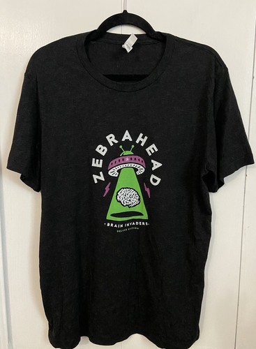 Zebrahead Band Tee Gildan Graphic Print Brain Invaders 2019 T-Shirt ...