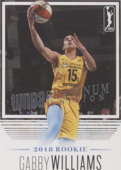 2018 Rittenhouse WNBA - Gabby Williams #15 Platinum Edition /25 (RC ...