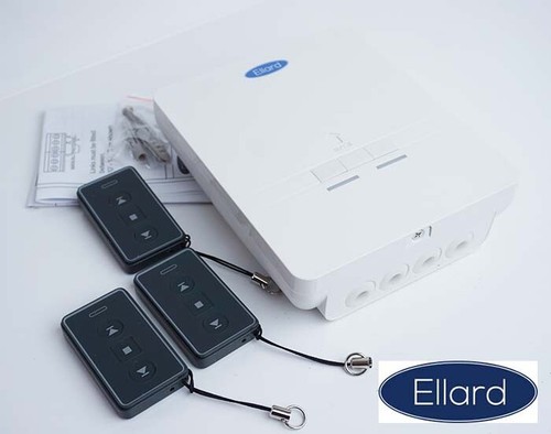 ELLARD GENESIS REMOTE CONTROL UNIT WITH 3 x HAND SETS FOR ROLLER ...