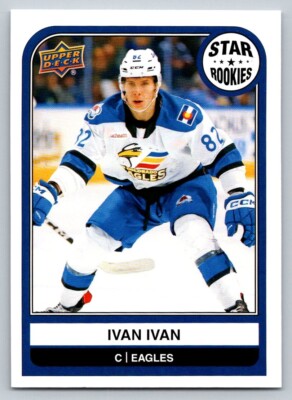 Ivan Ivan 2023-24 Upper Deck AHL #135 Star Rookies Colorado Eagles | eBay