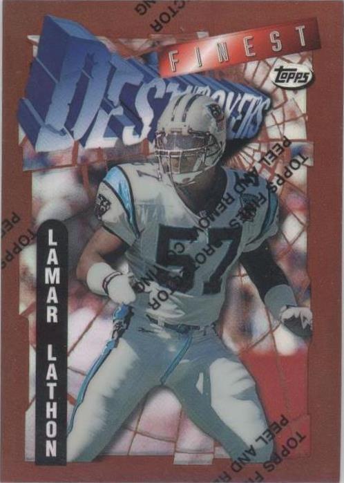 1996 Topps Finest - Lamar Lathon #23 Refractor for sale online | eBay
