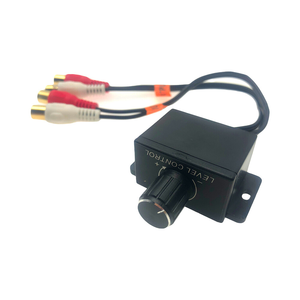 LC-1 UNIVERSAL CAR AMPLIFIER BASS KNOB RCA LEVEL AMP VOLUME CONTROL ...