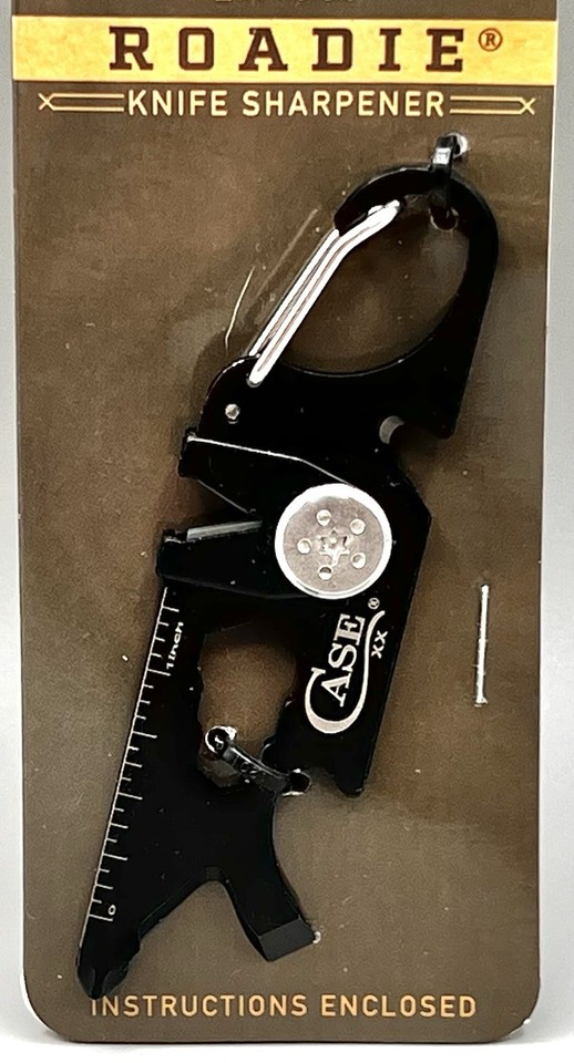 Case XX Knife AR Sharpening Stone, Key Ring Sharpener and Green Glass ...