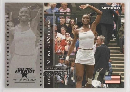 Venus Williams RC 2003 NETPRO INTERNATIONAL TENNIS "MINT" ROOKIE CARD ...