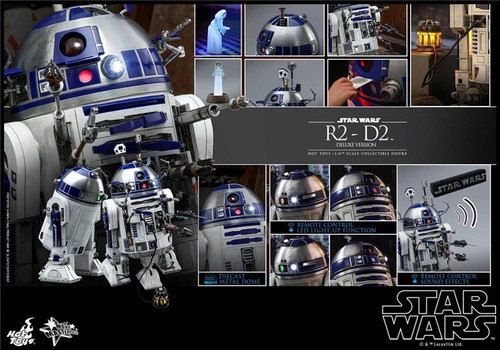 Hot Toys R2-D2 R2D2 Deluxe Version MMS511 Star Wars 1/6 Figure US seller NEW | eBay