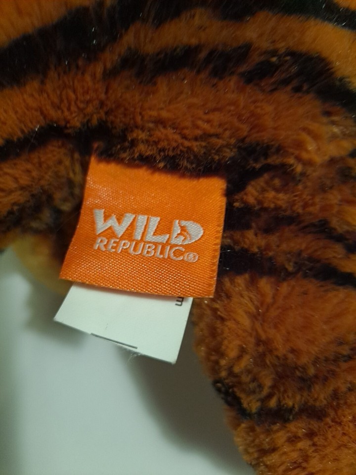 Wild Republic Baby Tiger Stripes Cub 14" Realistic Plush Stuffed Animal ...
