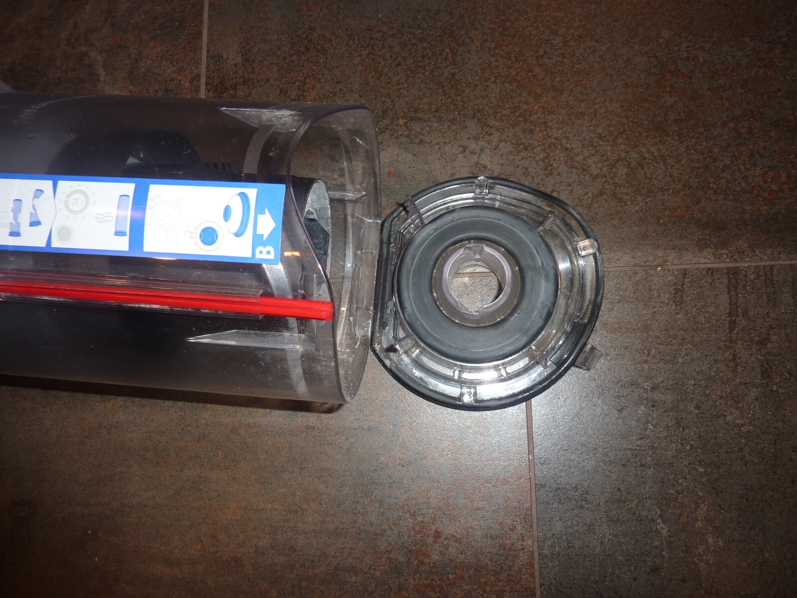 Dyson DC40 Floor Vacuum Genuine Dirt Dust Bin Canister USED | eBay