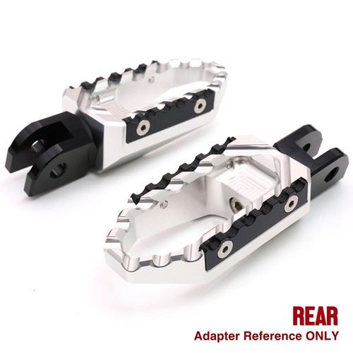 Silver Passenger Motorcycle Wide Foot pegs For Ducati Multistrada 1000 ...