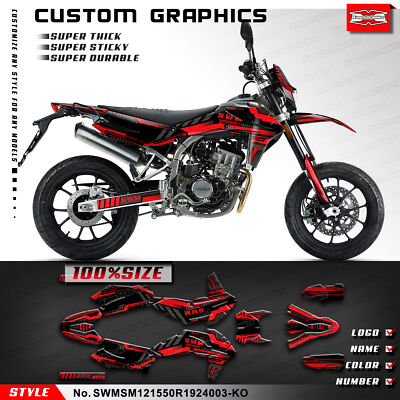 Racing Graphics Wrap Sticker for SWM SM500R SM125R SM150R SW150GY (CN ...