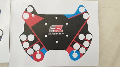 Custom Sticker Skin for Car Simulator Fanatec Podium Module | eBay