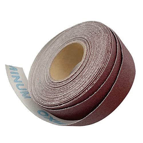 150 Grit Continuous Sandpaper Roll Emery Cloth Abrasive Sandpaper, 1 ...