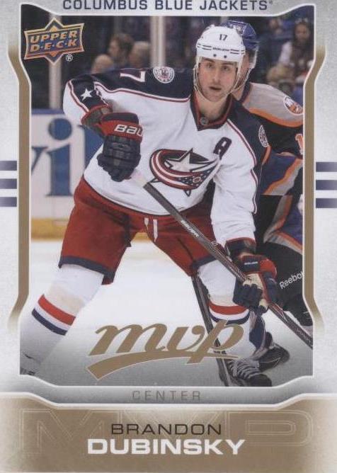 2014-15 Upper Deck MVP - Brandon Dubinsky #135 for sale online | eBay