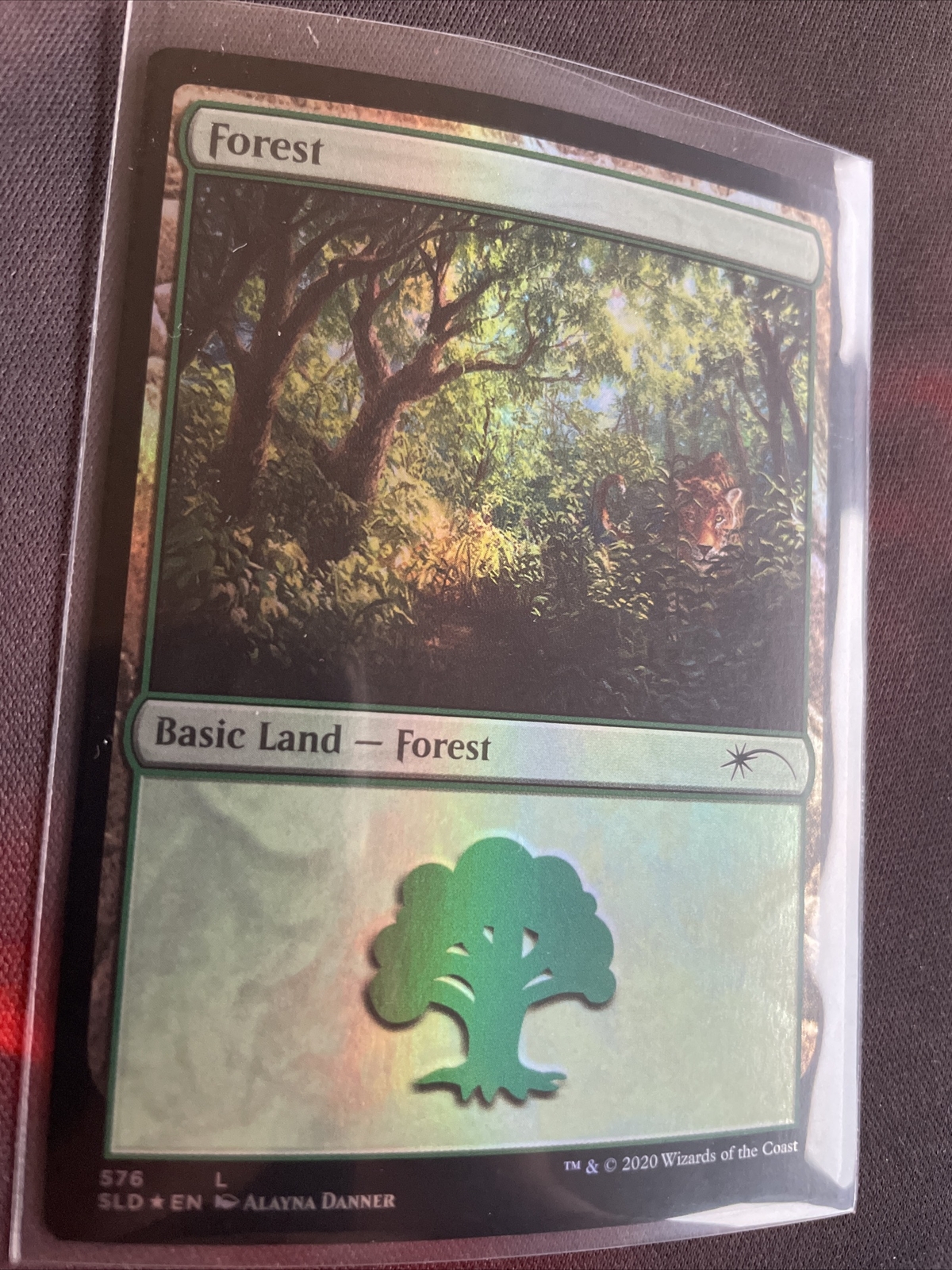 MTG Forest Secret Lair Drop Series 576 Foil Land for sale online | eBay