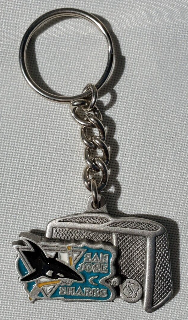 1994 San Jose Sharks Licensed NHL Pewter Key Chain | eBay