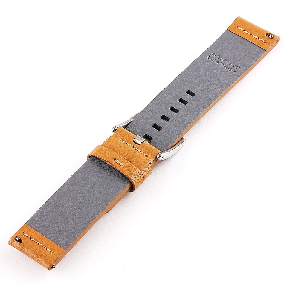For Fossil Watch Genuine Leather Band Wrist Strap 18/20/22mm+Quick ...