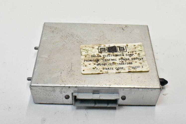1992 CADILLAC ALLANTE OEM CENTRAL POWER SUPPLY COMPUTER CONTROL MODULE ...