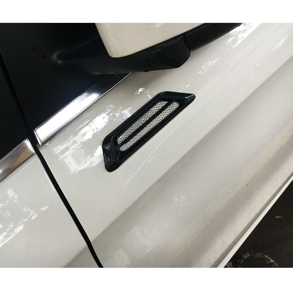 2PCS Car Side Air Flow Vent Fender Decorative Stickers Car Exterior ...
