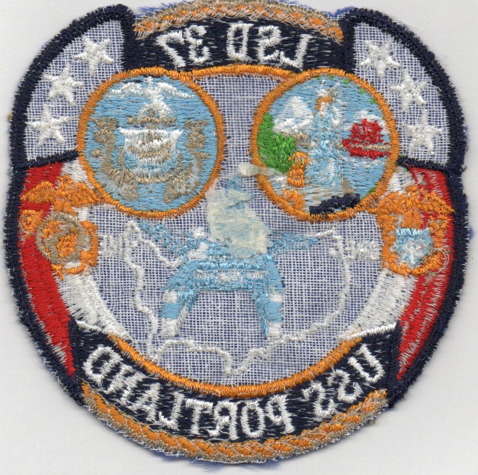USS Portland LSD 37 U S Navy Jacket patch | eBay