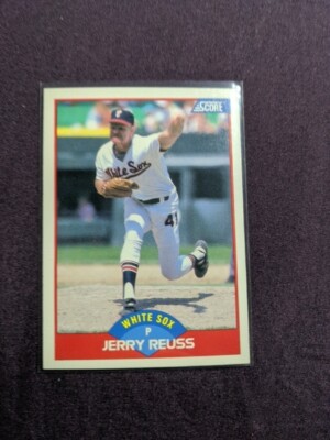 1989 Score Jerry Reuss Chicago White Sox Pitcher #489 | eBay