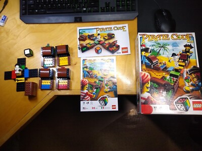 LEGO Games: Pirate Code 3840 (Full set; Box, instructions and rules ...