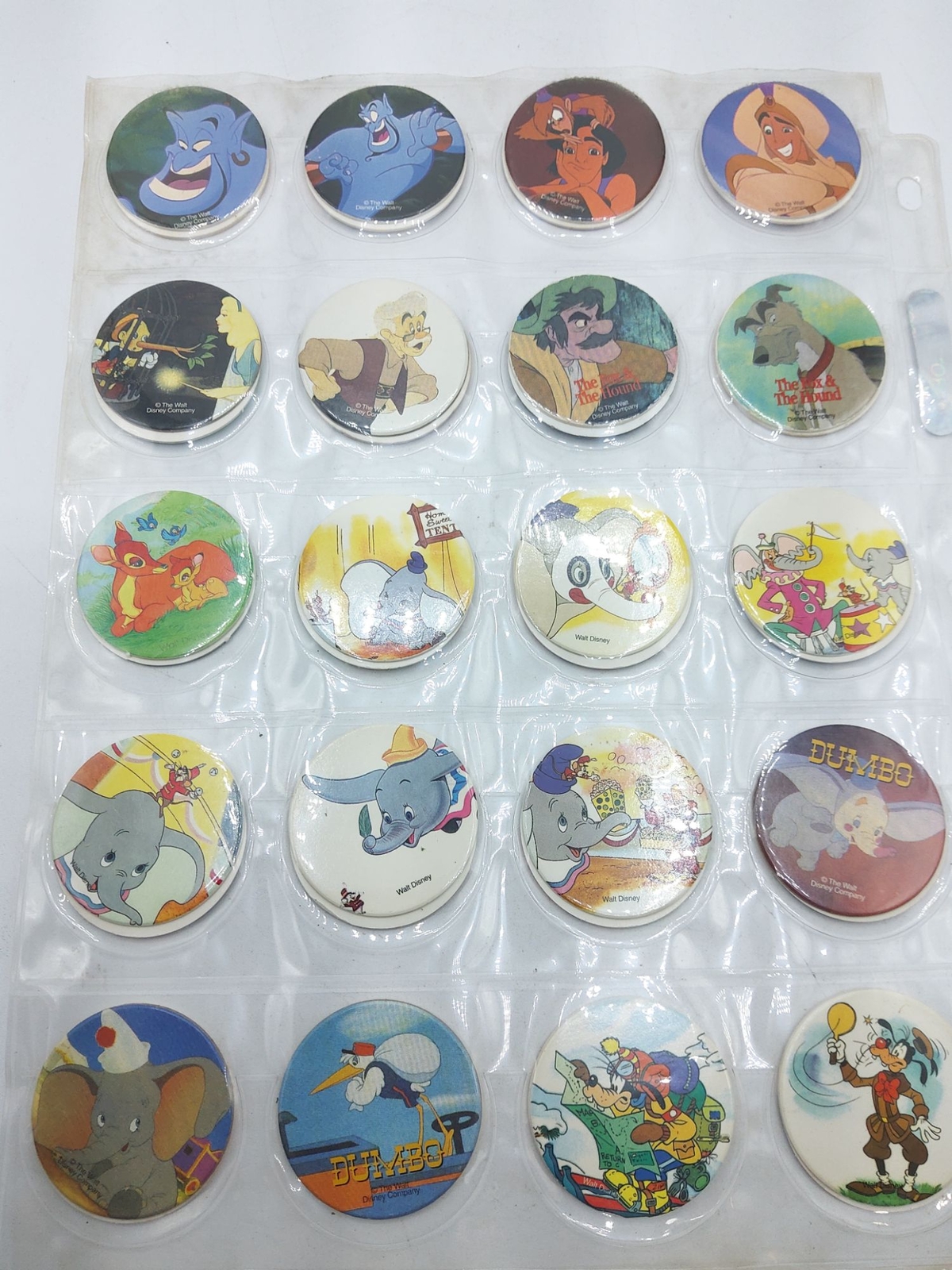 Disney pogs in sleeve | eBay