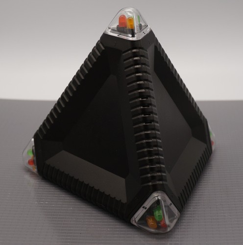 Vintage 1989 Luminations Electronic Pyramid Puzzle Game Brain Teaser ...