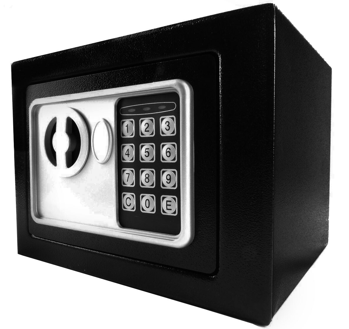 Safe Safebox With Key Electronic Secure Storage Box With Keypad And Key ...