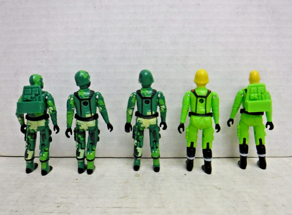 Firefly & Cobra Troopers G.I. Joe ARAH Lot of 5 Custom 4" Figures ...