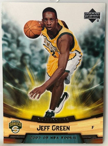 2007-08 Upper Deck NBA Rookie - #13 Jeff Green (RC) | eBay