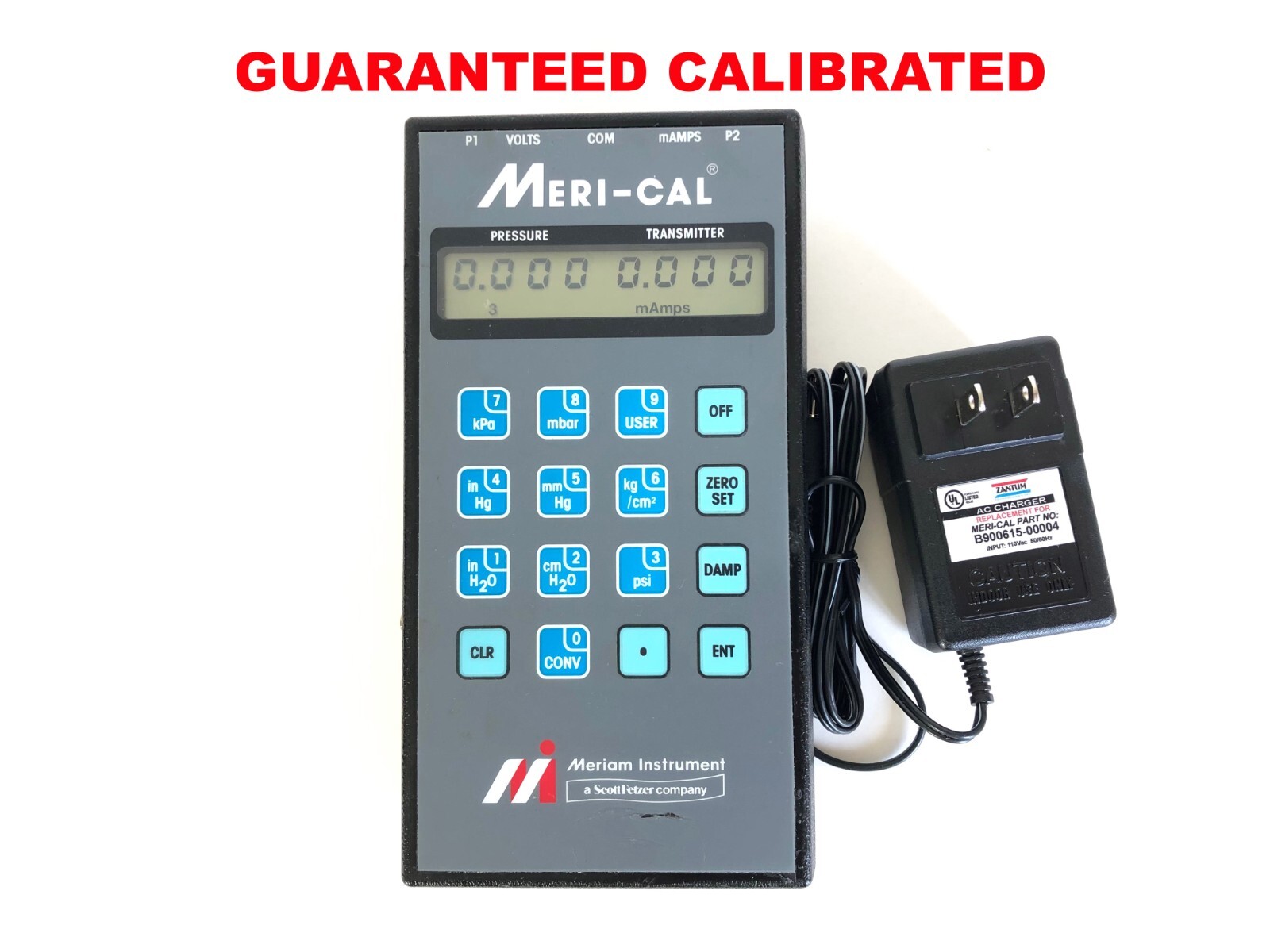 Meriam Meri Cal Precision Manometer Pressure Calibrator DP2000I ...