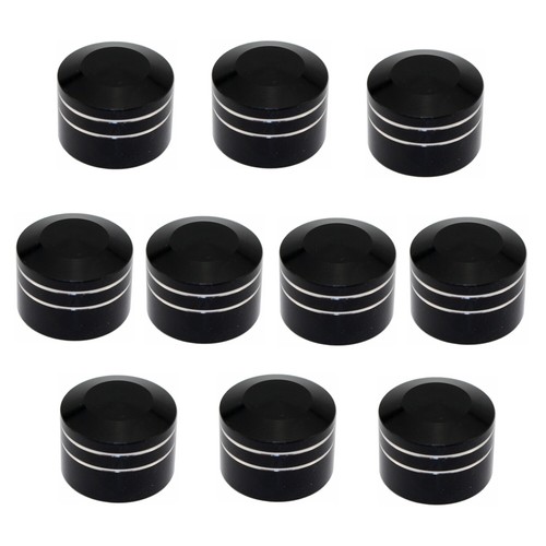 10pcs Black CNC 7.5mm-10mm Schrauben Motor Bolt Topper Caps Cover Kit ...