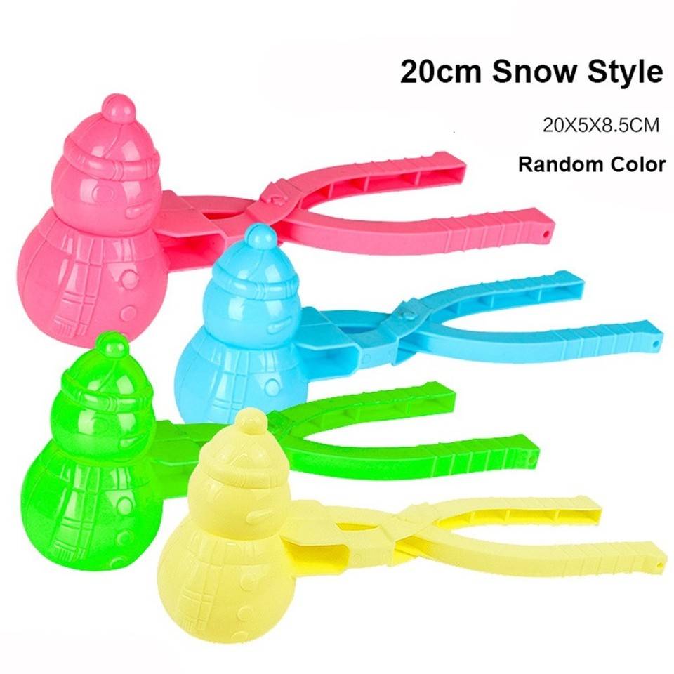 Outdoor Snowball Maker Clip Plastic Sand Snow Ball Mold Toys for Kids ...